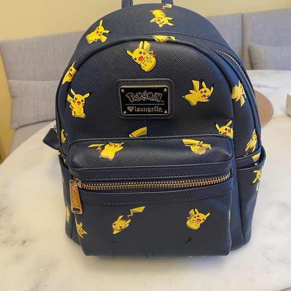 Pokemon | Bags | Loungefly Pikachu Small Backpack Small Scratches On ...